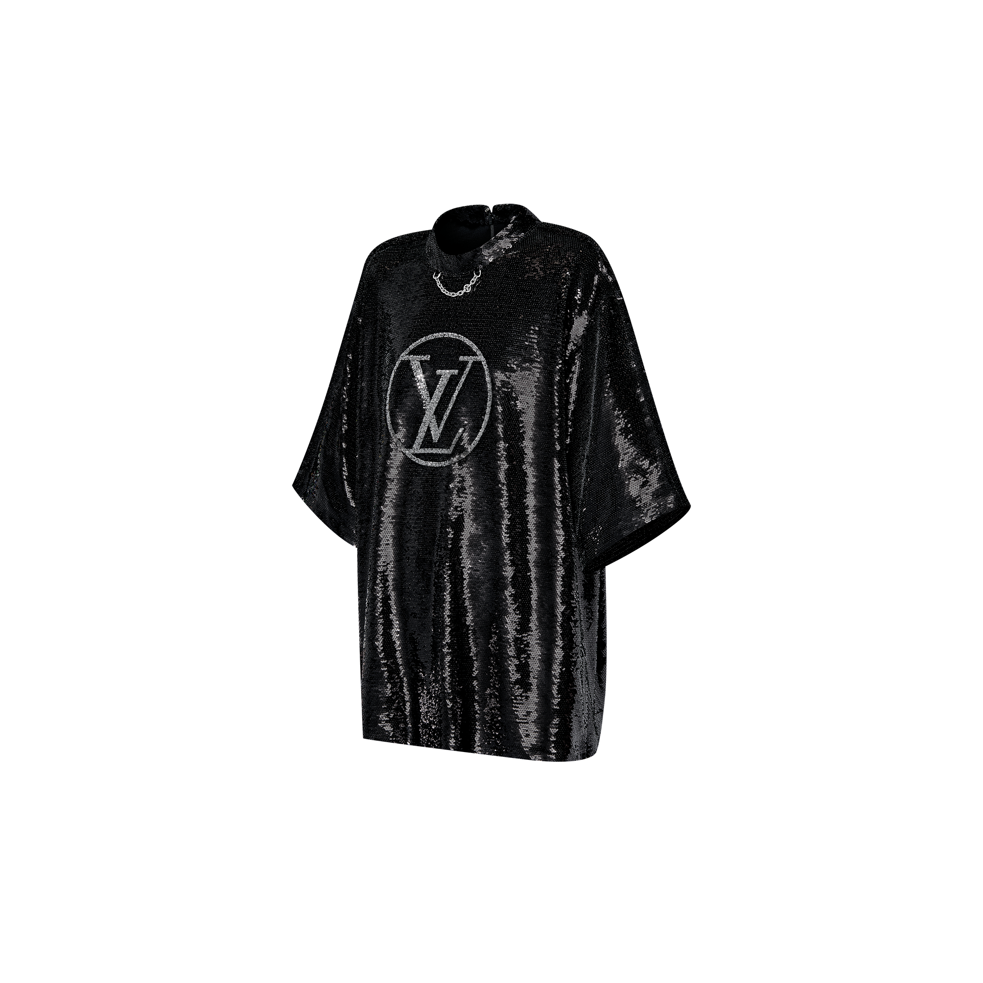 Camiseta LV Circle con lentejuelas - Prêt-à-Porter 1AGBON | LOUIS VUITTON